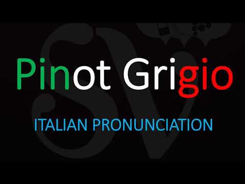 How to Pronounce Pinot Grigio? (CORRECTLY)