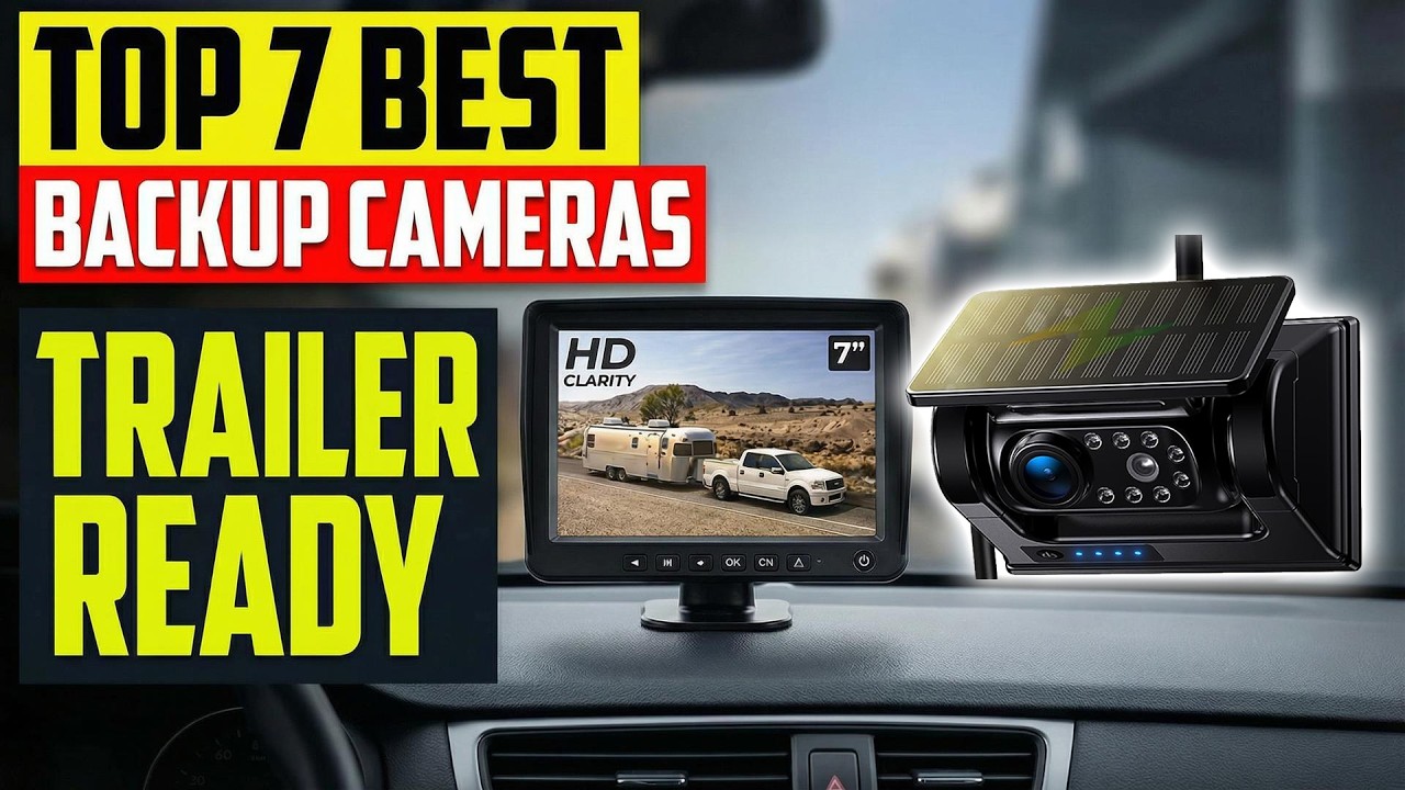 DON'T Buy a Backup Camera Until You See This | Top 7 Best Backup Cam Reviews & Buying Guide
