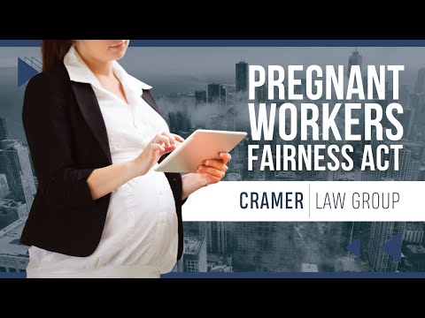 The Pregnant Workers Fairness Act ⚖️ Tom Cramer ⚖️ Chicago Employment Lawyer