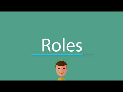 Roles pronunciation