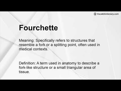 Fourchette Meaning