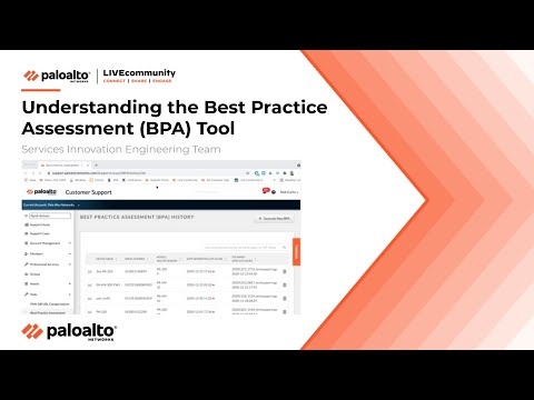Understanding the Best Practice Assessment (BPA) Tool