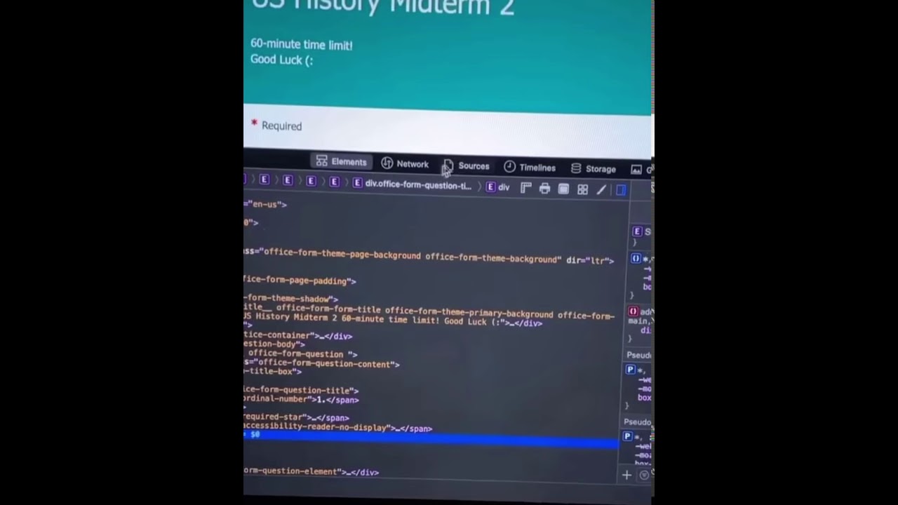 How to get all test answers, here is how! (microsoft forms)