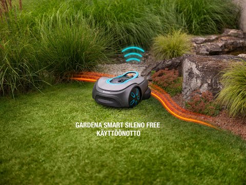 GARDENA smart SILENO free | Asentaminen lyhyesti | Rajalangaton