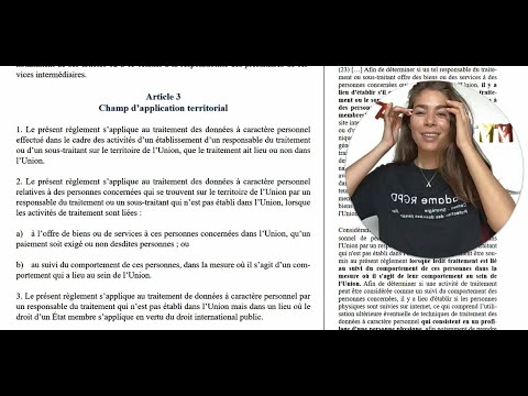 13. Article 3 RGPD - Où s'applique le RGPD ? 🤓