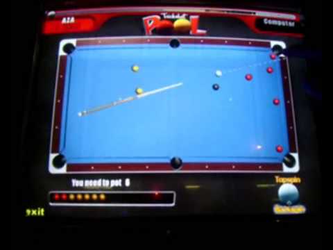 Playing On The ITBOX Trickshot Pool Game