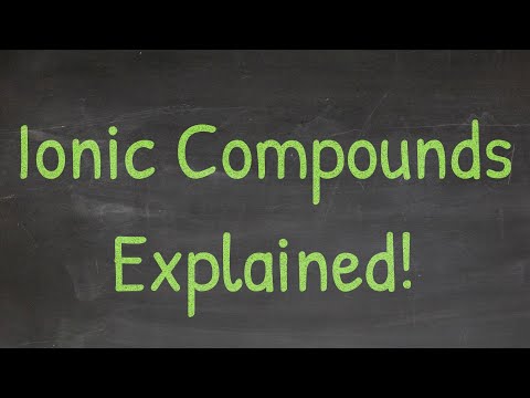 Ionic Compounds Explained! | Tadashi Science
