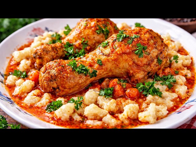 Authentic Hungarian Chicken Stew with Nokedli: A Step-by-Step Guide ...