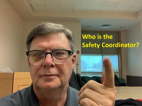 Who is the Safety Coordinator?