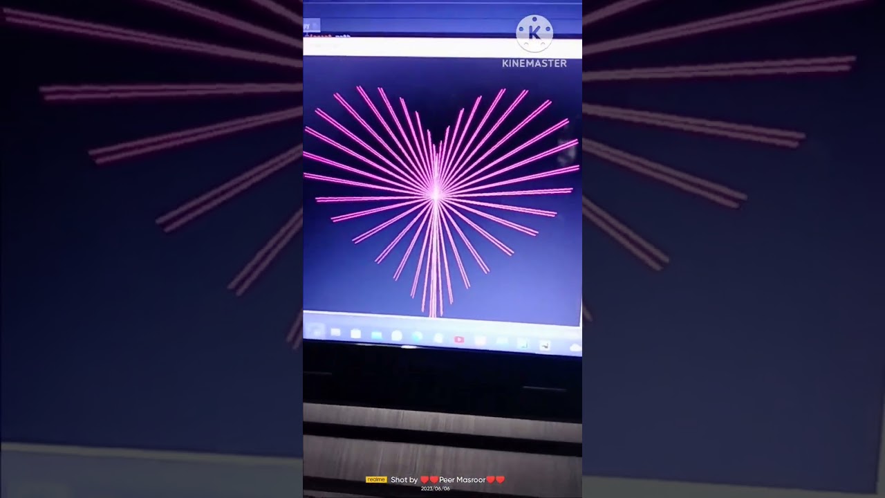 Amazing Heart Shape Graphics With Python Turtle