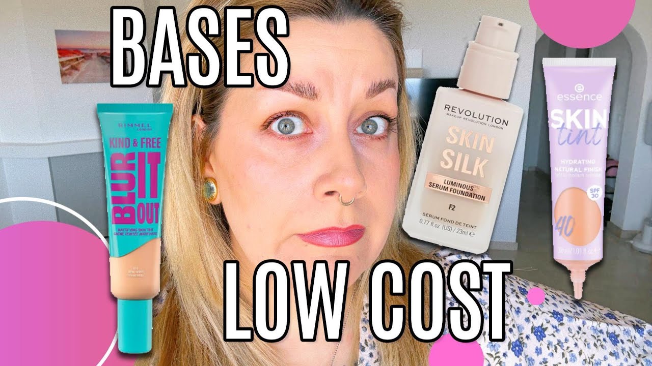 🥰BASES Low Cost para PIEL MADURA ¿CUÁL realmente FUNCIONA?🧐🤔