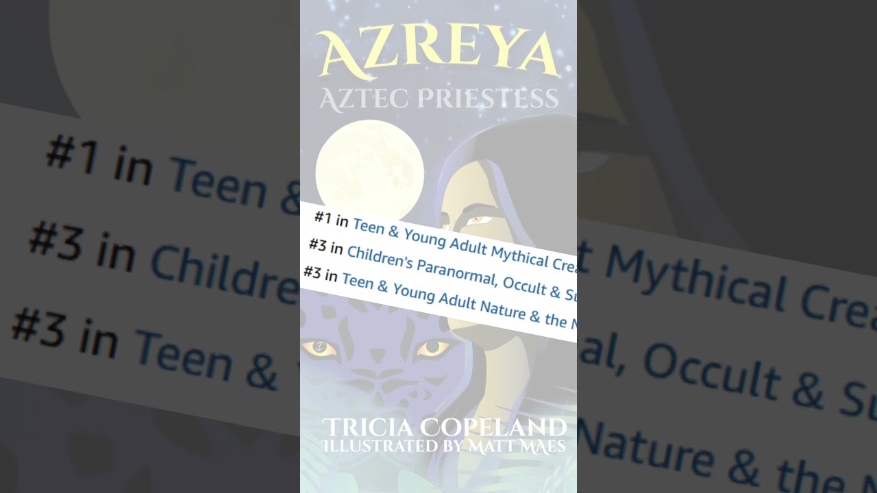 Azreya, Aztec Priestess Mythology - Now FREE through Oct. 6, 2025!  #yafantasybooks #fantasybook