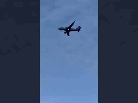 American Airlines Airbus A319 approach into Key West International Airport