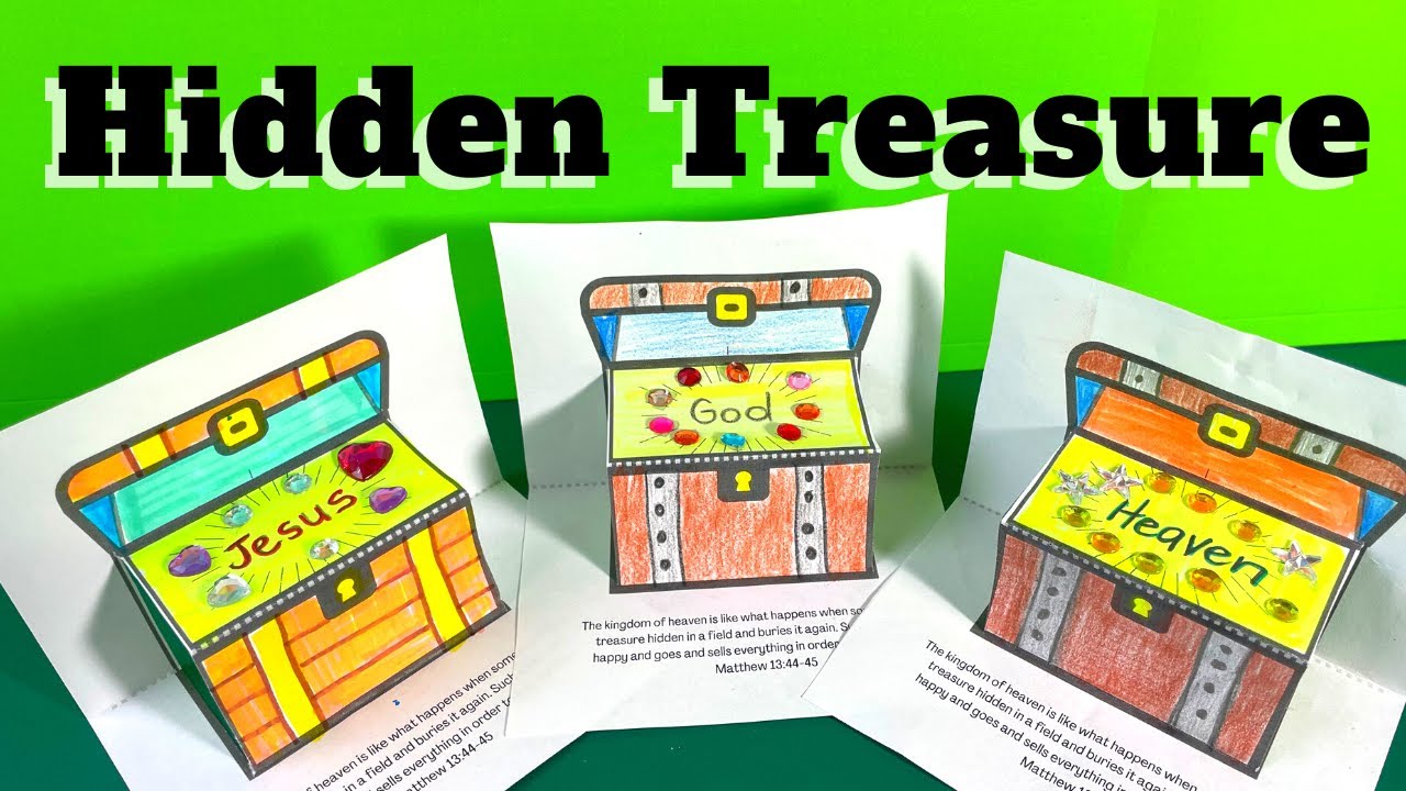 Treasure Chest 3D Craft: Hidden Treasure Parable