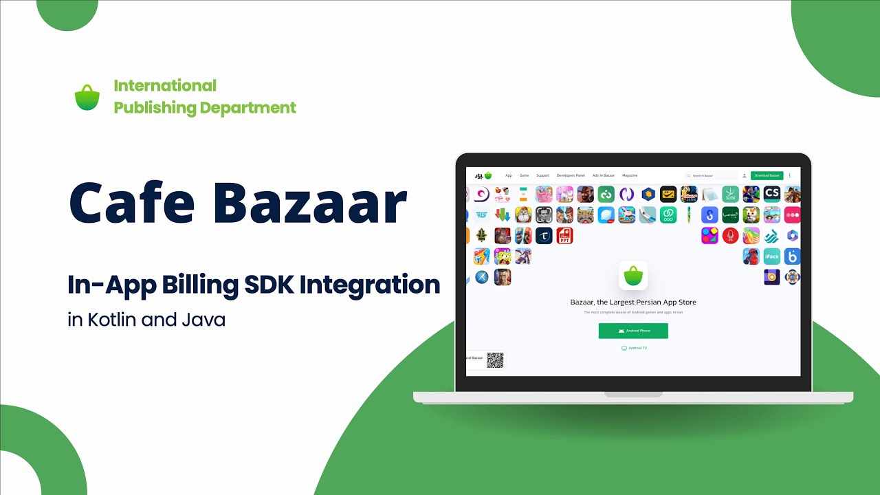 Cafe Bazaar In-App Billing SDK Integration Tutorial