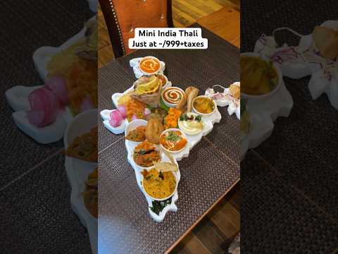 Indian Mini Thaali Has Variety Of Food From Different State of India | Indian Food Flavours