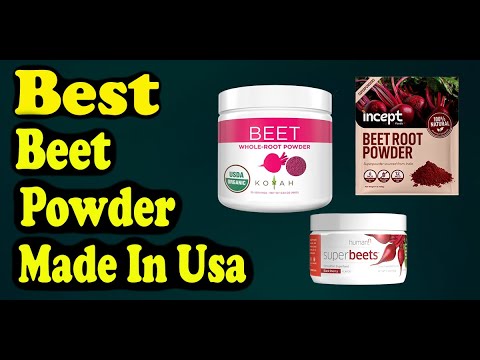 Best Beet Powder Made In USA