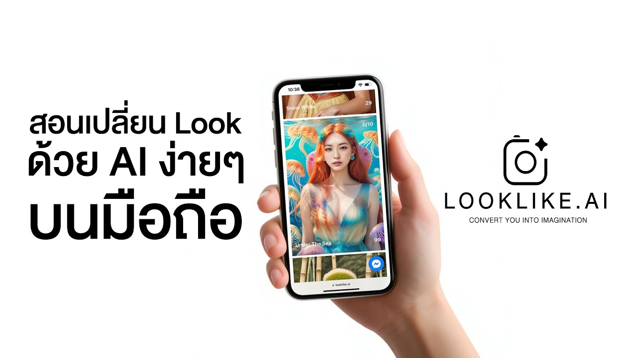 LOOKLIKE.AI : ให้เอไอเปลี่ยนรูปถ่ายคุณเป็นภาพวาดสุดสมจริง เปลี่ยน look ...