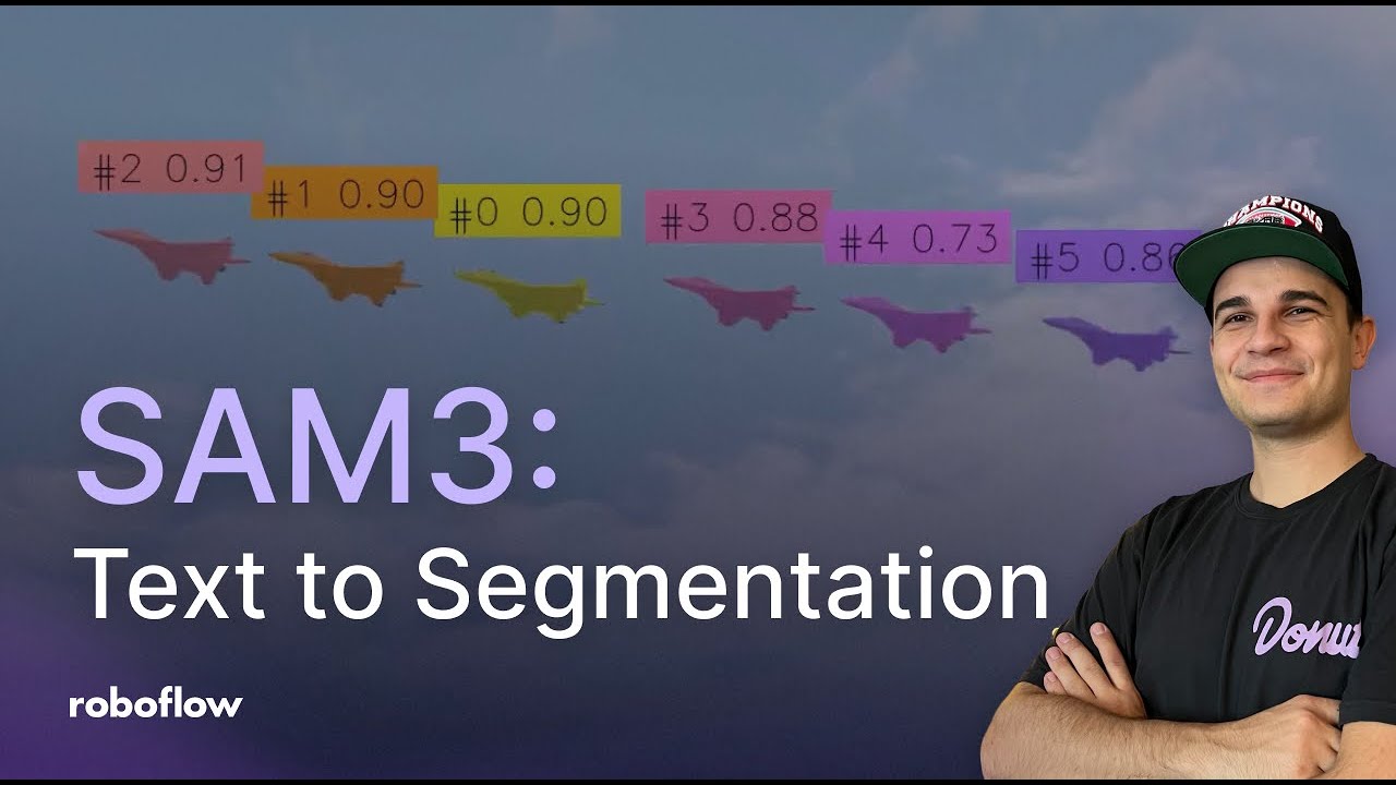 Segment Anything 3 (SAM 3): Text to Segmentation | Live Coding + Q&A (Nov 20th)