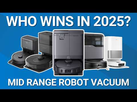 Best Mid Range Robot Vacuums 2025 for Pet Hair & Hard Floors!