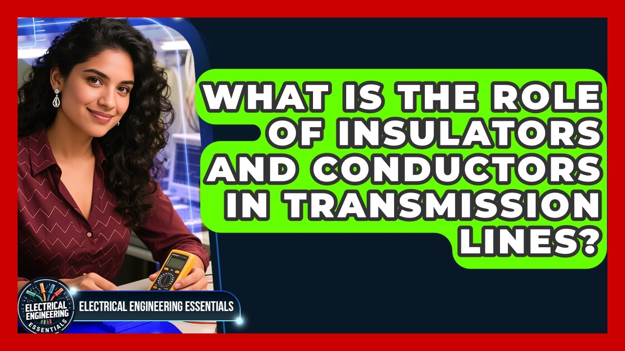 What Is The Role Of Insulators And Conductors In Transmission Lines?