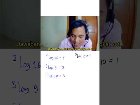 Kurang Dari Satu Menit Bisa Paham Konsep Logaritma #matematika #logaritma #logarithm #matematikasma