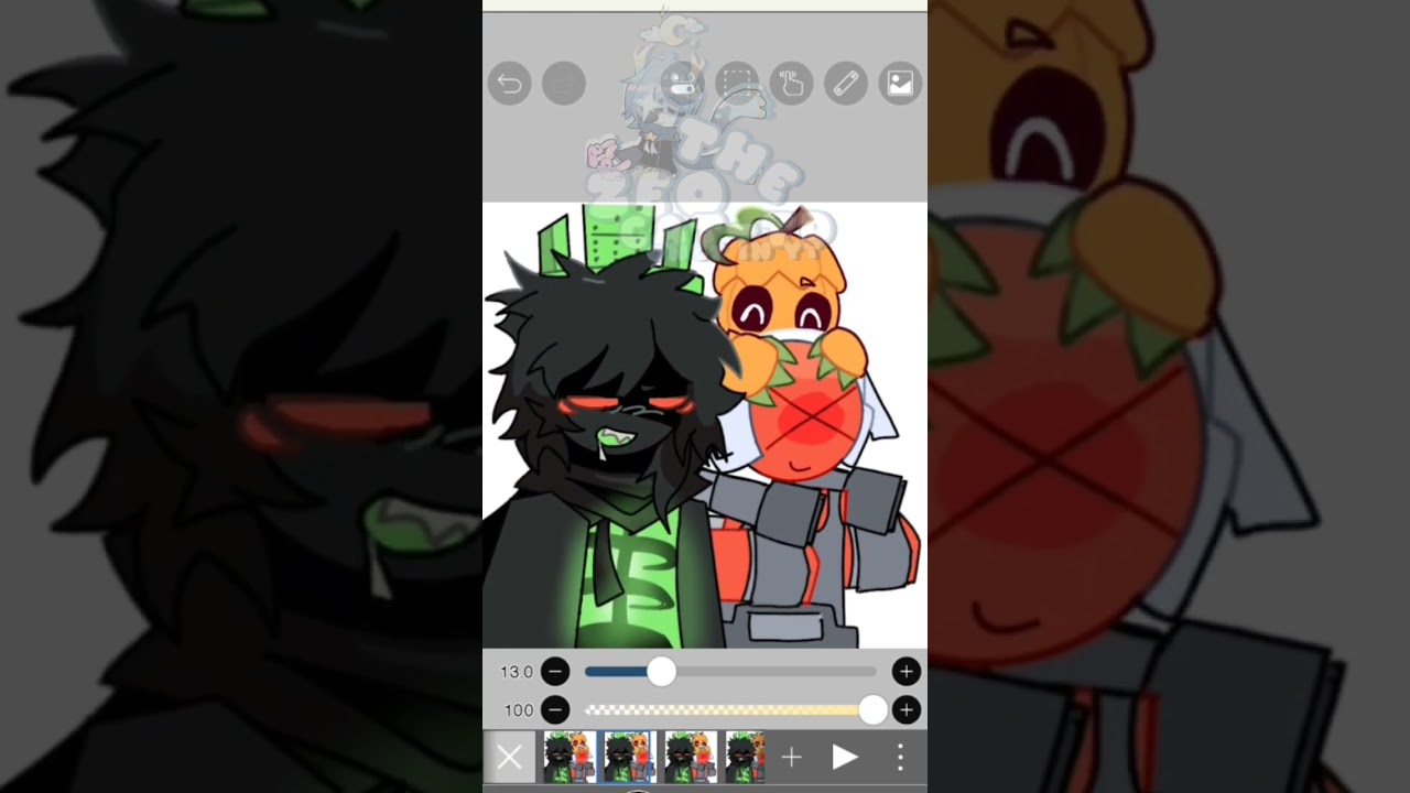 3 fandom in one video :v | ib: sound | #forsaken #dieofdeath #dandysworld #multifandom #fav