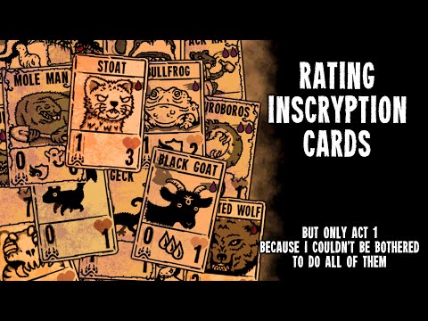 Steam Community :: Video :: Rating Most* Inscryption Act 1 Cards (Spoilers)