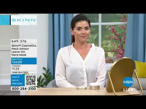 Skinn Cosmetics Neck Amour Rich Protein LeaveOn Neck Mask