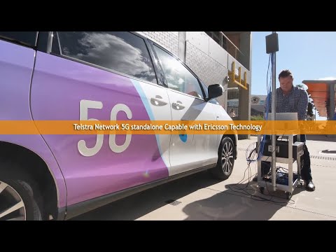 Telstra Network 5G standalone Capable with Ericsson Technology