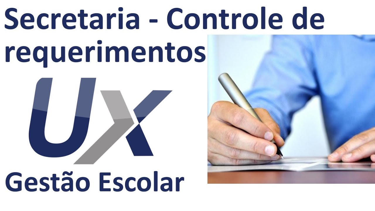 Ultramax Gestão Escolar - Secretaria - Controle de requerimentos