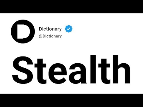 Stealth Meaning In English