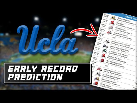 UCLA’s 2025 FOOTBALL SEASON WILL SHOCK EVERYONE… 😳 (Early Record Prediction)