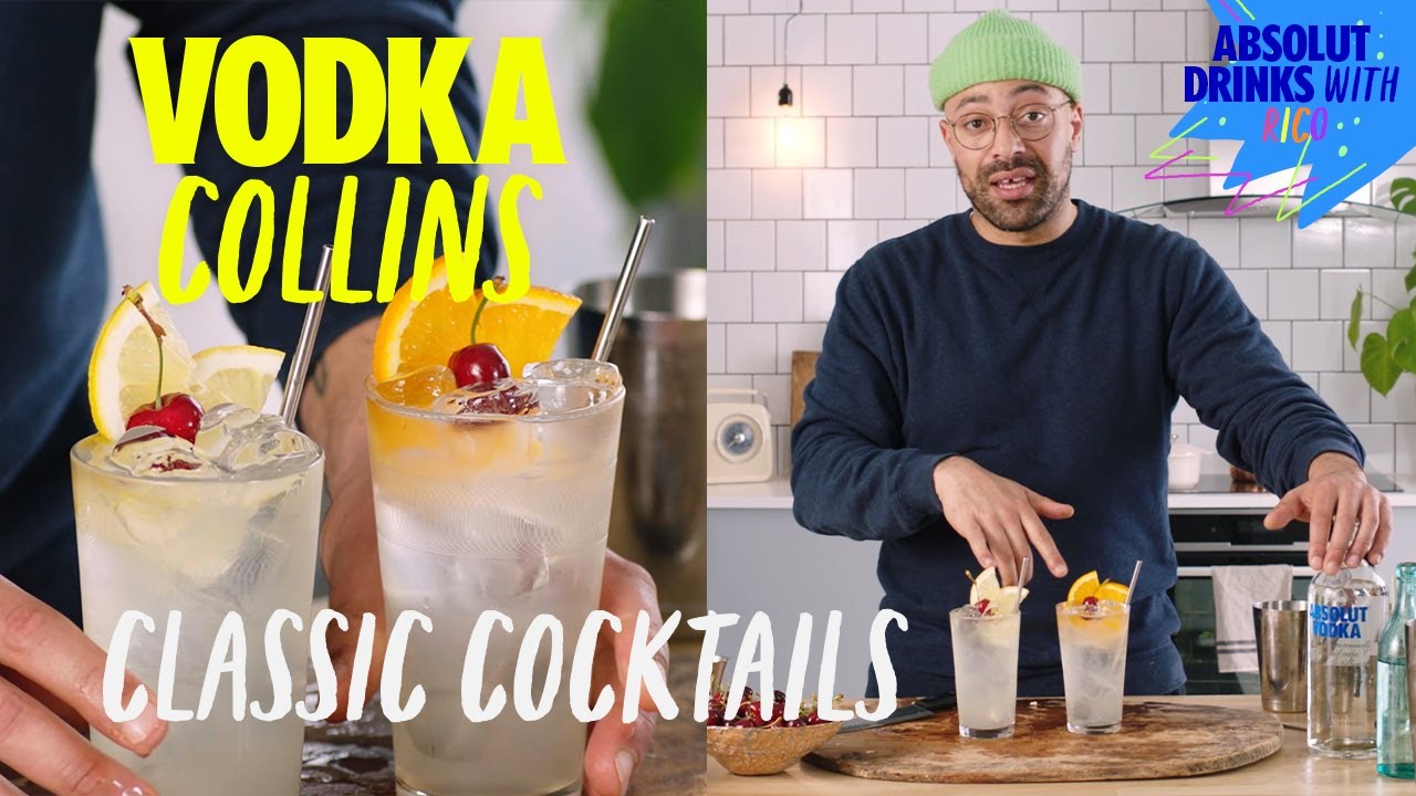 The Vodka Collins | Summer Cocktails | Absolut Drinks