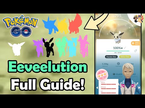 How To Evolve ALL Eevee Evolutions in Pokémon GO! | Eeveelution Guide (With & Without Name Trick)