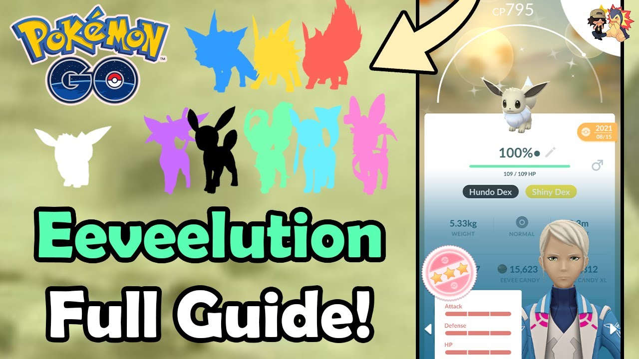 How To Evolve ALL Eevee Evolutions in Pokémon GO! | Eeveelution Guide (With & Without Name Trick)