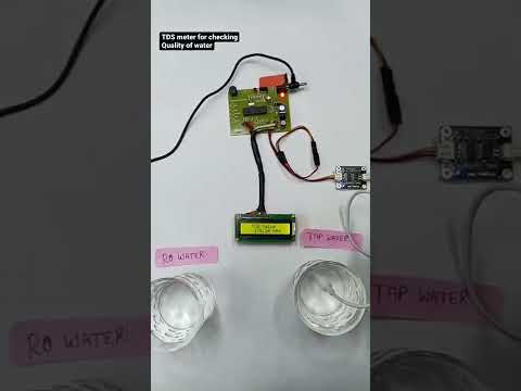 TDS Sensor Arduino, TDS in Water PPM Value, Total Dissolved Solids, Water Quality Monitoring project