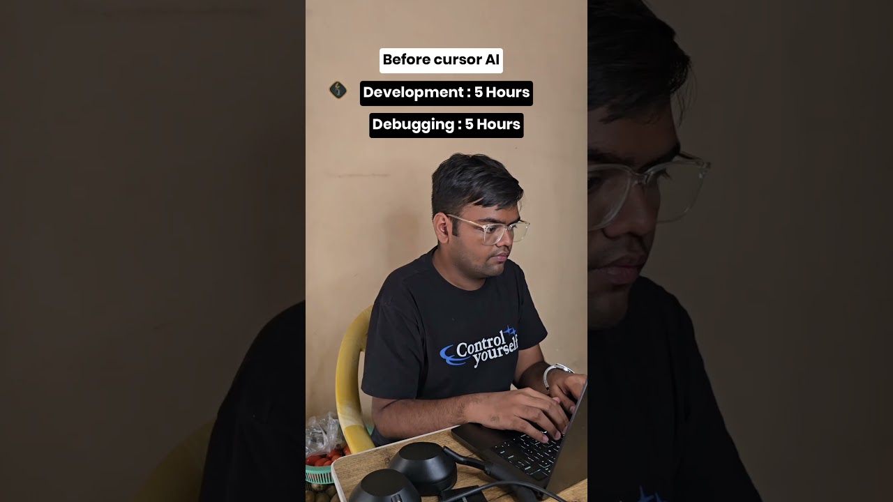 After vs Before Cursor AI #cursorai #programming