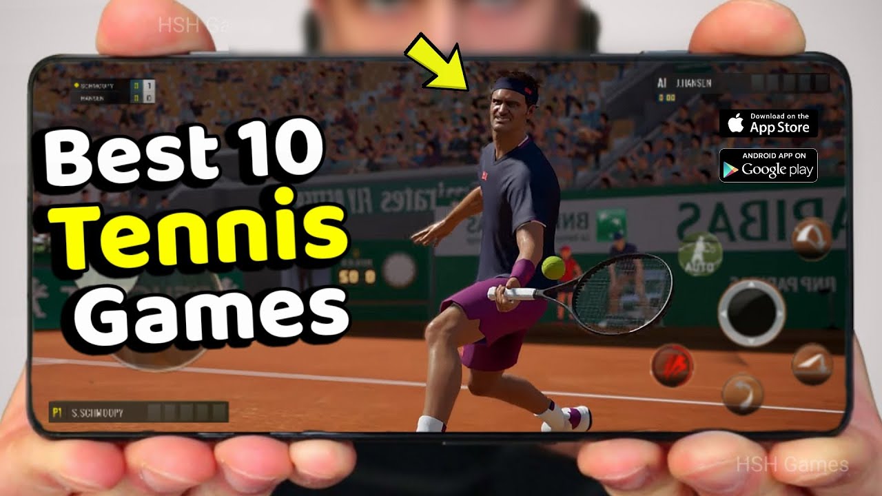 Top 10 Best Tennis Games for Android & iOS in 2023 | High Graphics ( Offline / Online )