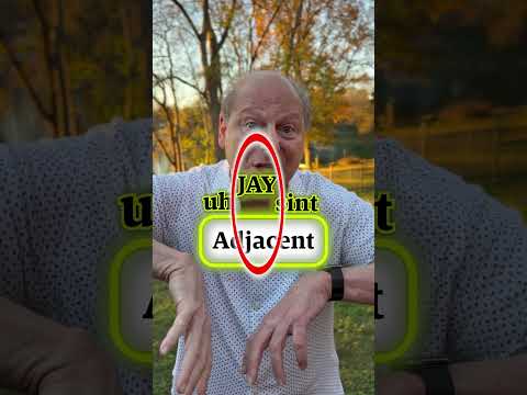 How do you say Adjacent?
