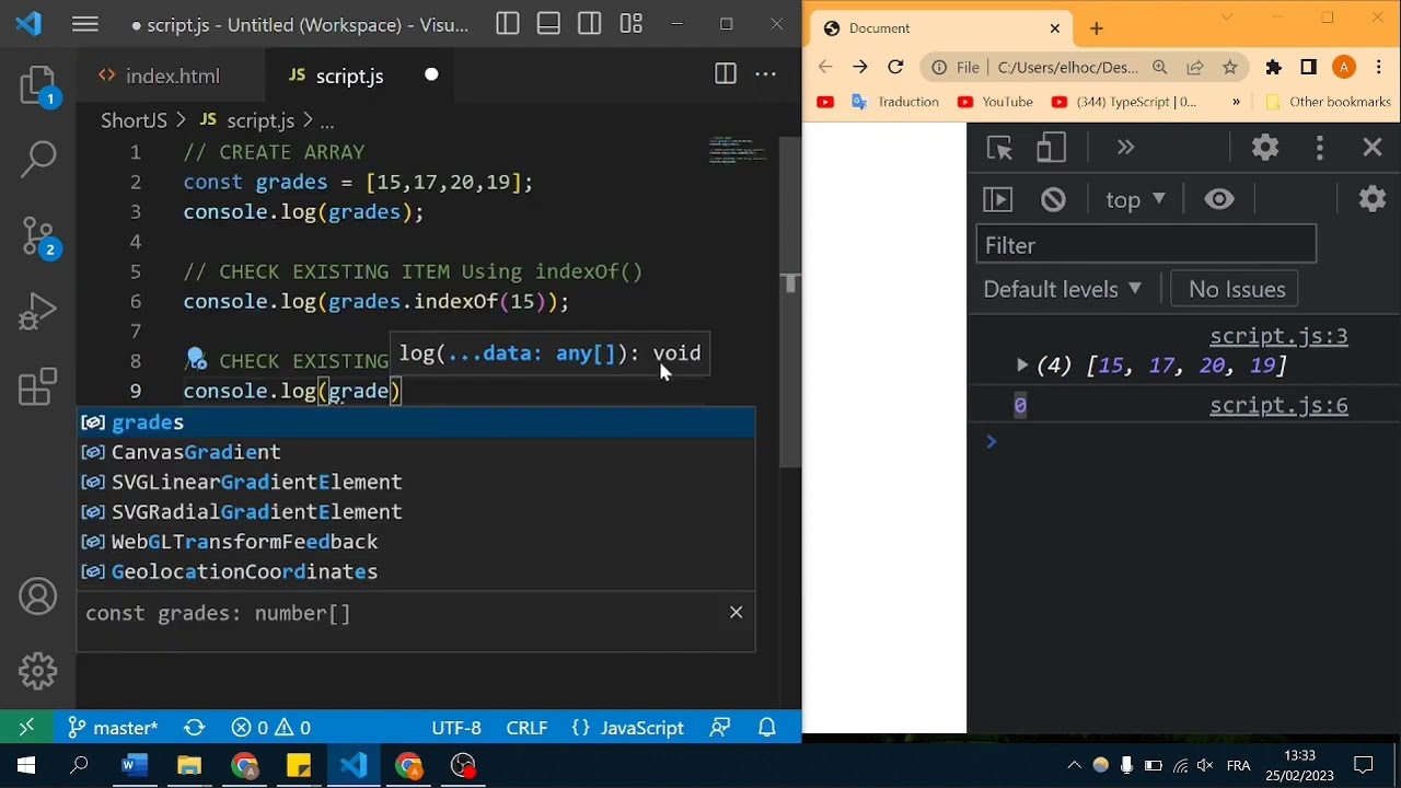 JavaScript Array Methods 4 | Fast Coding #shorts #javascript