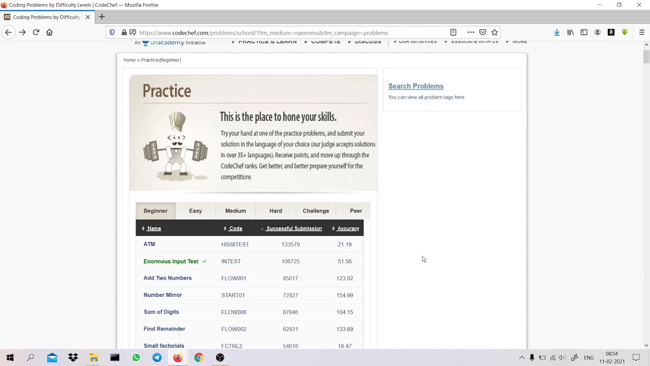 Beginner's Problem : Enormous Input Test (CODECHEF) [Python]