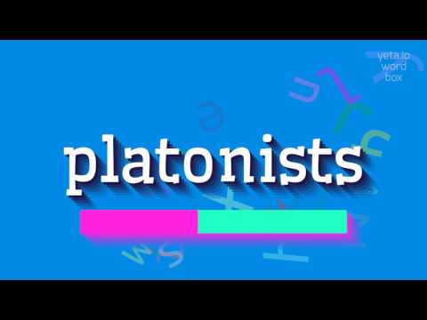 How to say "platonists"! (High Quality Voices)