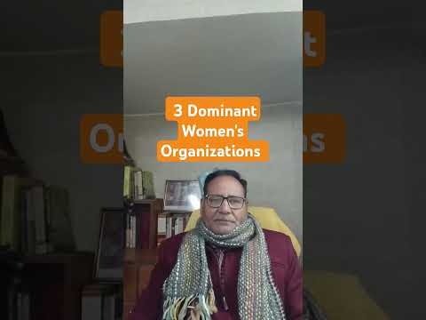 Three dominant Women's organizations #ias #upsc #pcs #onedayexams trending