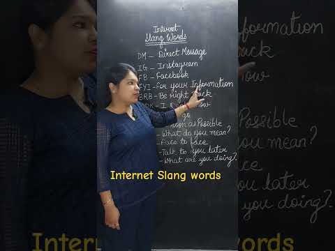 Internet Slang Words