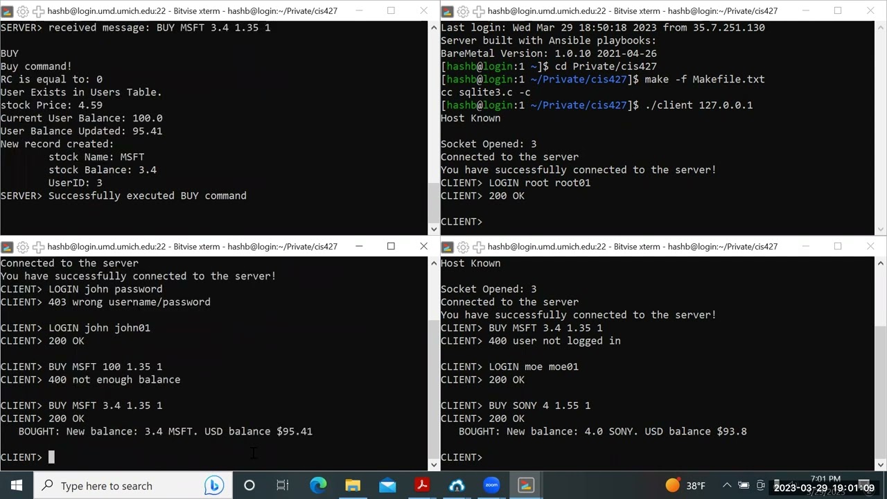 CIS-427-002 Programming Assignment 2