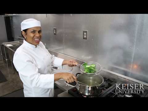 Blanching and Shocking - Basic Kitchen Skills with Dietetics & Nutrition