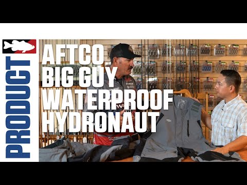 Aftco Big Guy Hydronaut Waterproof Jacket  Bib with Jared Lintner and Matt Florentino | ICAST 2020