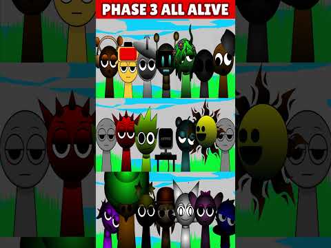 Incredibox Sprunki Phase 3 All Live *MIX HORROR VERSION*