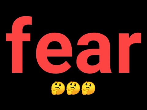 fear meaning in urdu/what is the meaning of fear🤔